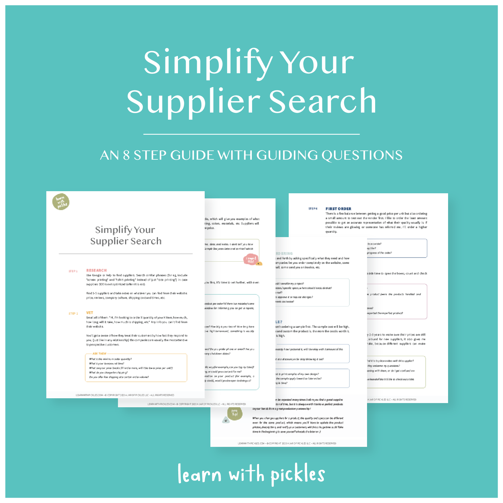 Simplify Your Supplier Search: A step-by-step guide